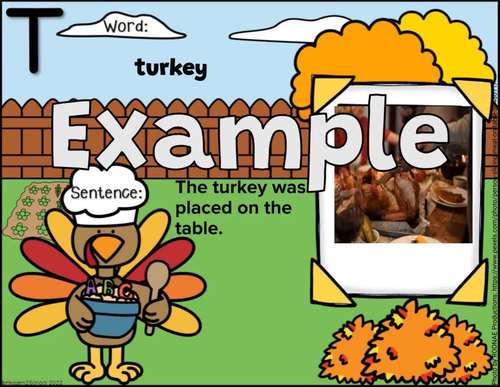 ABCs of Thanksgiving by Hedden 2 School | TPT