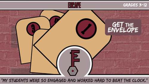 Systems of Equations Escape Room Activity - Printable & Digital Game