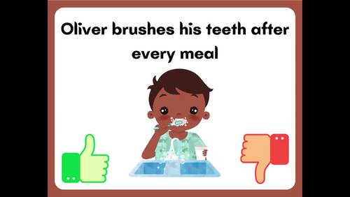 Thumbs up or Thumbs down? behavior Task Cards With Printables & Google ...