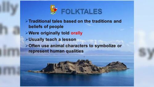 Myths, Legends, Fables and Fairy Tales PowerPoint by HappyEdugator
