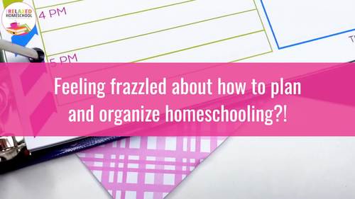 Homeschool Planner and Record Binder | Undated | Printable Planner