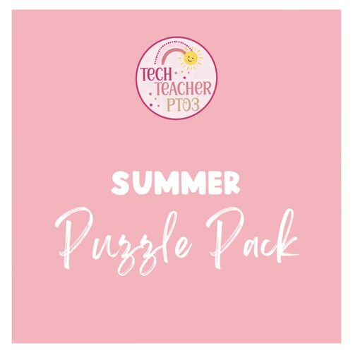 Summer Puzzle Pack Word Search Dot-to-Dot Mazes and more by Tech ...