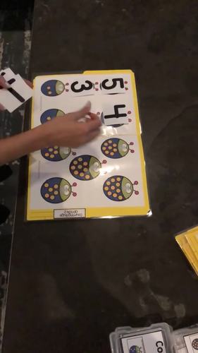 Counting Objects to 10 (six themes) - Task Cards, File Folders ...