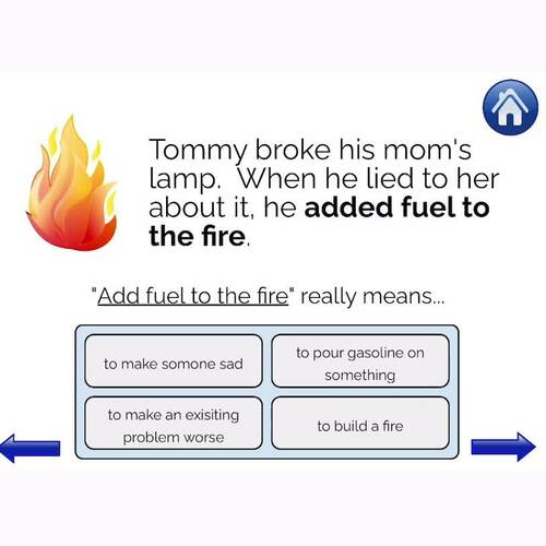 Idioms BOOM CARDS™ by Bri-SLP | TPT
