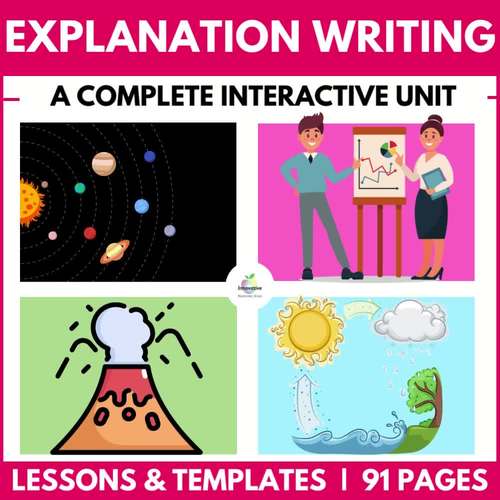 Explanatory Writing Unit | Explanation Text | Digital & PDF | Essay ...