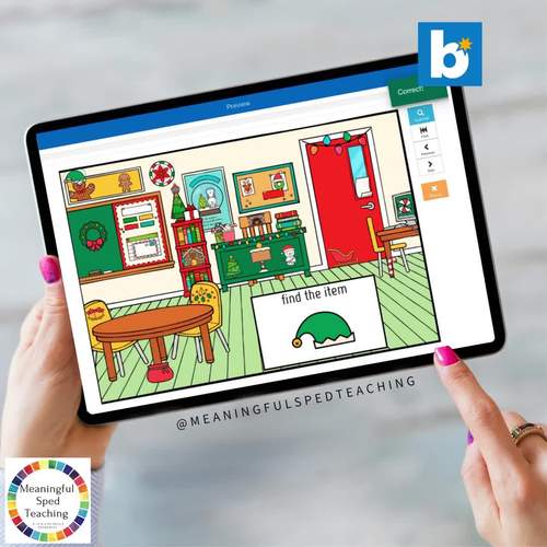 Christmas Scavenger Hunt & WH Question Scene Boom Cards™ Bundle | TPT