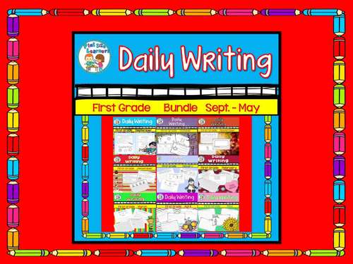 First Grade | Writing Prompts or Journals | September to May | TPT