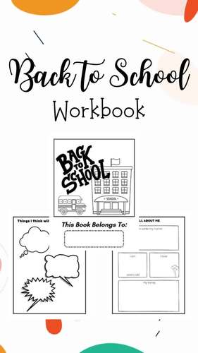 Back to School Workbook by Flower Power Teacher | TPT