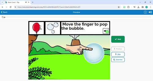 Pop the Bubbles: Dinosaurs by Creative Speech Language Resources