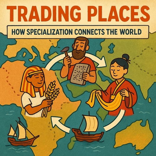 Video Lesson-Trading Places: How Specialization Connects the World