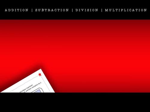 Input Output Tables What's My Rule? Add and Subtract and Multiply and ...