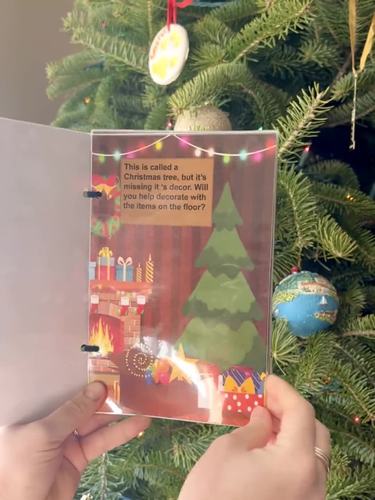 Let's Decorate a Christmas Tree- Printable, Interactive, Language ...