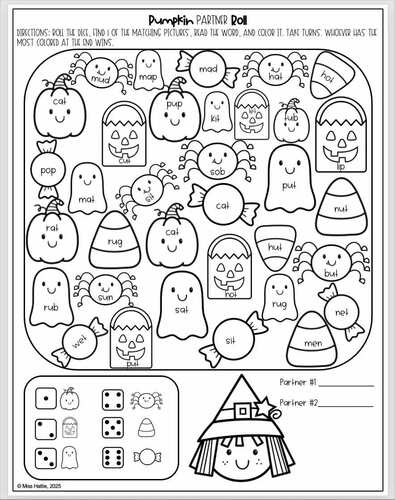 Halloween Literacy & Math Fun Pack – First Grade by Miss Hattie