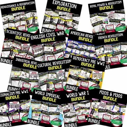 Nationalism in Asia, Africa, and Latin America BUNDLE (World History ...