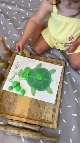 Sea Creature Play Dough Mats Fine Motor by EducationPotential | TPT