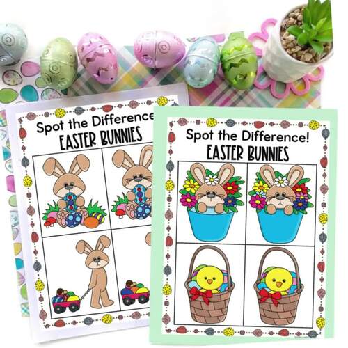 Easter Activities Puzzles and Printables Fun Packet for Early Finishers