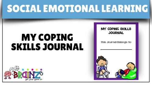 Coping Skills Journal & Binder for Kids – Editable SEL Daily Check-In ...