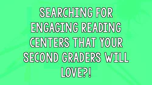 Second Grade Spring Reading Center Games and Activities | April | TPT