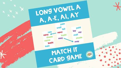 Long Vowel A Words by Celebrating Neurodiversity | TPT