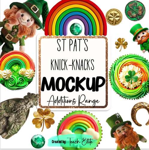 St Pat's Knick-Knacks 2024 Mockup, Commercial Use Mock up images by ...