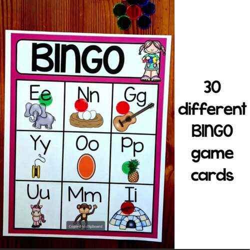 Bingo del Alfabeto | Spanish Alphabet Game | Centros de Lectura - El ...