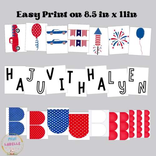 4th of July Bulletin Board Kit | Independence Day Classroom Decor by ...