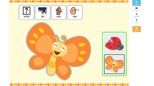 Expanding sentences with colors and places- spring scenes – Digital, no ...