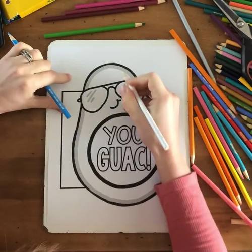 Valentine's Day Card: YOU GUAC! by Girlfriends' Guide to Teaching