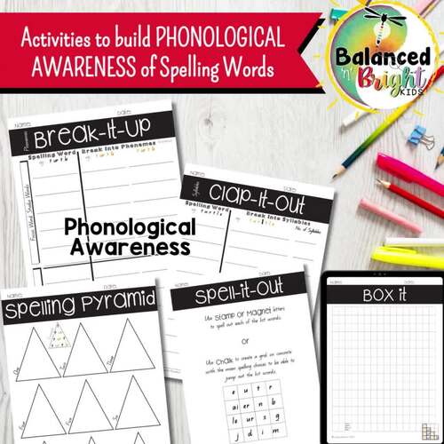 Weekly Spelling Activities, Decoding, Homework Activities, Literacy Groups