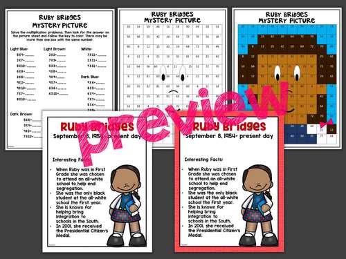 Ruby Bridges Activities | Digital & Print by Joyful 4th | TpT