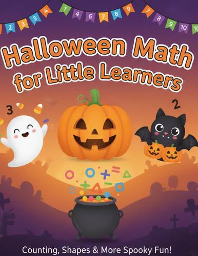 Spooky Fun Kindergarten Math Worksheets: Counting, Number Tracing ...