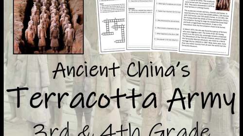 Terracotta Army Close Reading Comprehension Activity | 3rd Grade & 4th ...