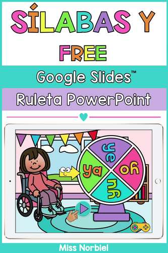 Sílabas con K W X Y Z | Spanish Syllables for Google Classroom™ by Miss ...