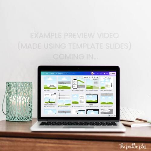 Editable TPT Product Video Preview Canva Templates TPT Sellers ...
