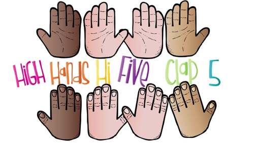 High five clip art hand clip art COMBO PACK by Melonheadz Clipart