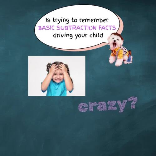 Digital: Subtraction Flashcards (Fact Families 0-10) | TPT