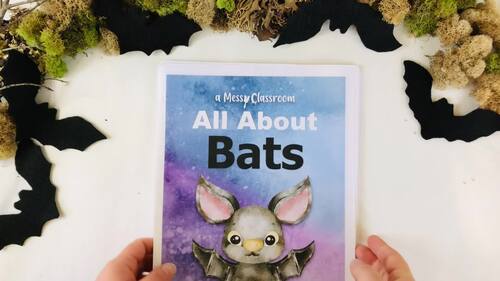 2nd Grade All About Bats Nonfiction Reading Lesson RI.2.1 Ask & Answer ...