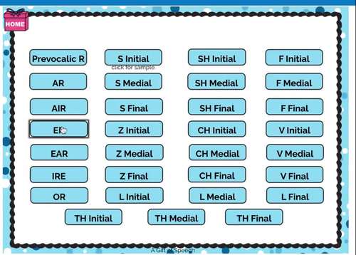 Winter Articulation Later Developing Sounds Boom Cards™ Magic Move & Find