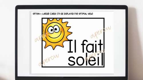 French Weather Classroom Display | La météo by The French Apple | TPT
