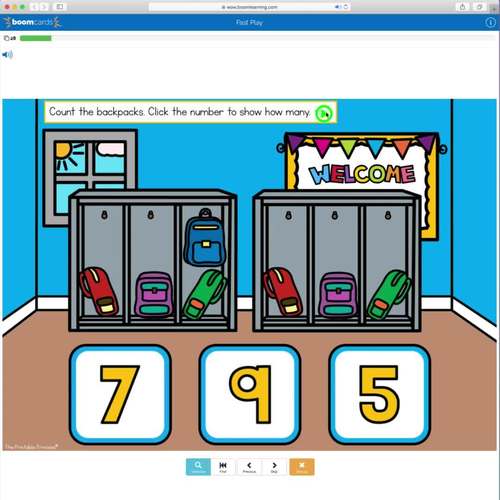 Counting to 10 Boom Cards by The Printable Princess | TPT