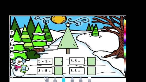 Fact Families (Addition & Subtraction) Seesaw & Google Classroom