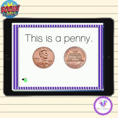 Boom Cards Money: Coins by Mommybeech | TPT
