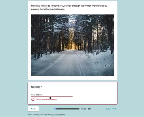 Digital ELA ESCAPE ROOM - Winter Wonderland by Meet Ms Jones | TPT