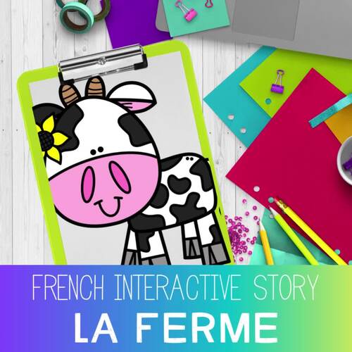 French Story for Beginners Interactive Reading – La ferme de mes grands ...