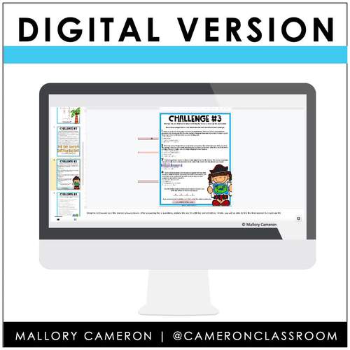 Digital + Print & Go Escape Room: End of Year Reading Review | Distance ...