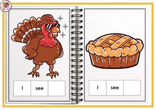 Thanksgiving Activities | Interactive I See Adapted Book for Special ...
