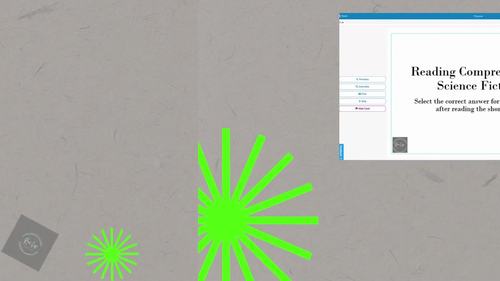 Reading Comprehension Science Fiction Boom Cards by Real Life Skills