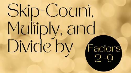 How to Teach Math Fluency in Elementary - Skip Count, Multiply, Divide