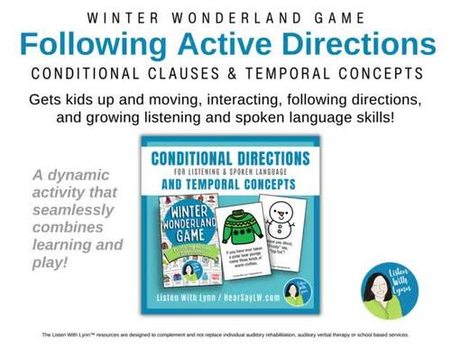 WINTER Active Listening Directions Conditional Clauses and Temporal ...