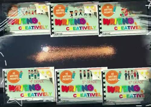 Digital and Printable Editable 5th Grade Writing Creatively Workbook